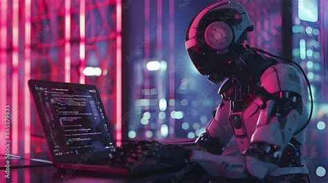 The Realm Of Technological Advancement With An Eye Catching Picture