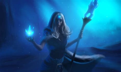 X Crystal Maiden Dota Hd Wallpaper Rare Gallery