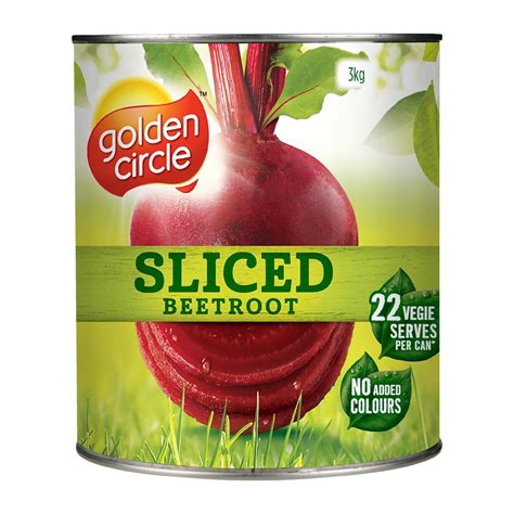 Golden Circle Sliced Beetroot 3kg Brentcorp Foodservice And Bulk Barn