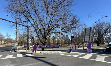 Amherst College Wayfinding Sign Approved For Amherst Center Amherst Indy