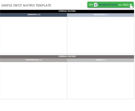 FREE SWOT Analysis Templates In PDF XLSX PPT WORD Day To Day Email