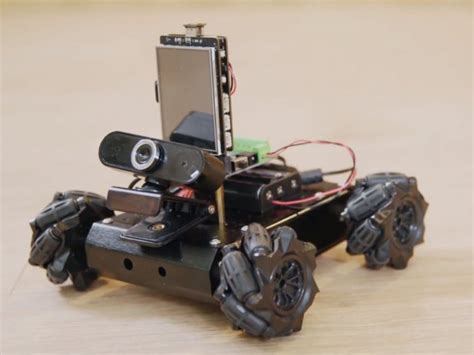 Remote Control Face Tracking Mecanum Wheeled Platform