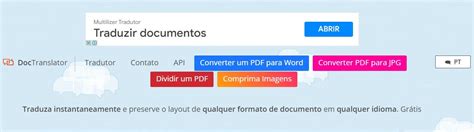 Traduzir documentos online em PDF de forma rápida