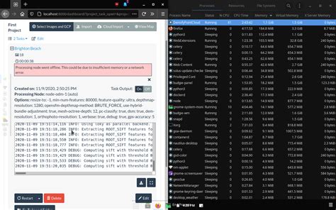 feature inquiry more robust connection between webodm odm and