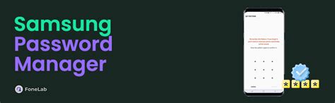 [complete And Update Guide] Samsung Password Manager