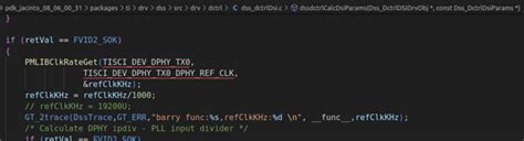 Tda4vm Dsi Tx No Data Output Processors Forum Processors Ti E2e Support Forums