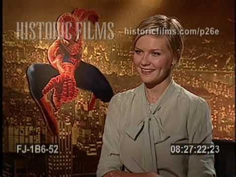 Spider Man 2 Kirsten Dunst Interview Press Junket 2004 Youtube