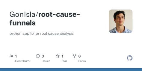 Github Gonislaroot Cause Funnels Python App To For Root Cause Analysis
