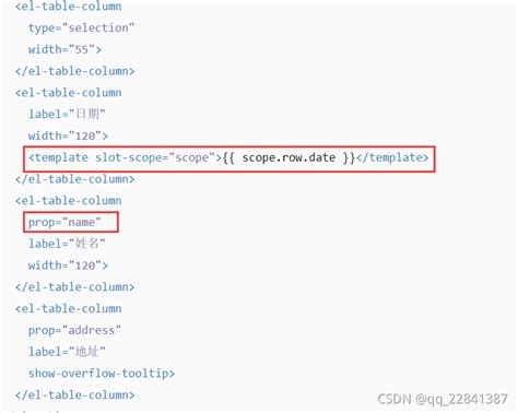 解决table prop 自定义 赋值 csdn博客