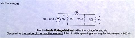 solved forthe circuit us 100 a vx 7592 2 59 5j2 vo use the node