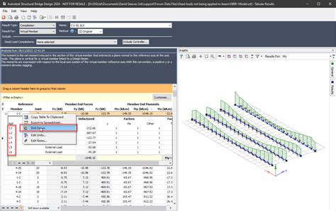 Solved Dead Loads Not Being Applied To Beam Autodesk Community