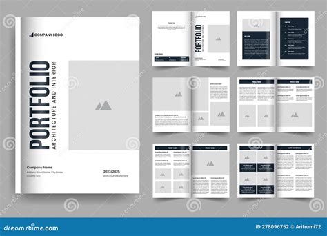 Architecture Portfolio Interior Portfolio Design Portfolio Template