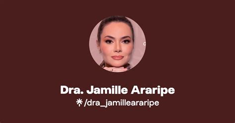 Dra Jamille Araripe Instagram Linktree