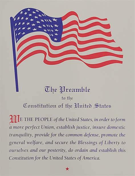 Preamble To The Constitution Poster Dar Shopping