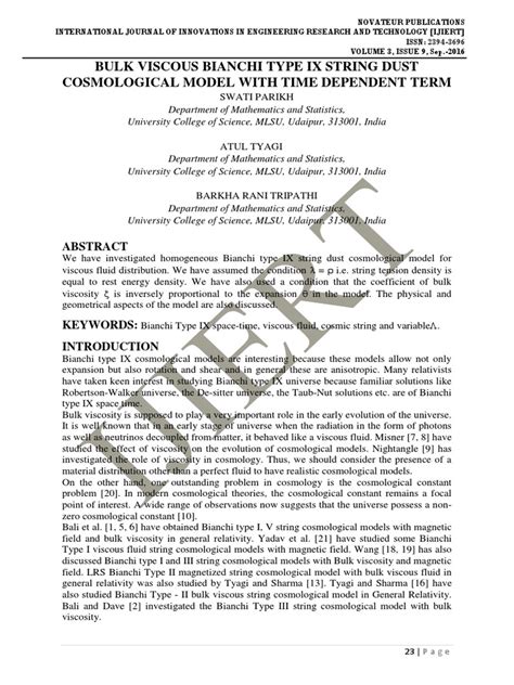 Bulk Viscous Bianchi Type Ix String Dust Cosmological Model With Time