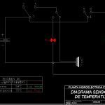 Diagram Of Temperature Sensors DWG Block For AutoCAD Designs CAD