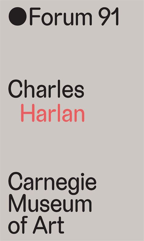 Charles Harlan — Carnegie Museum Of Art