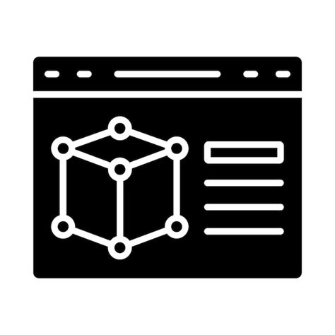 Premium Vector 3d Modeling Icon