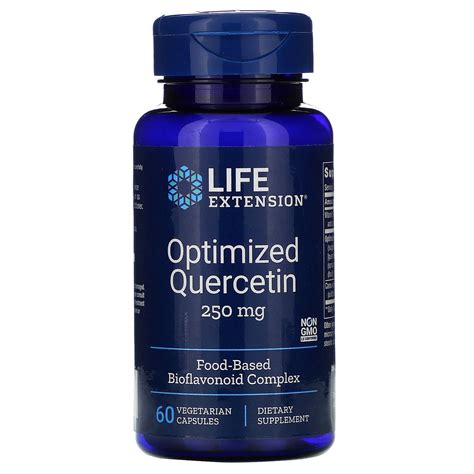 Quercetin Optimized 250 Mg 60 Caps