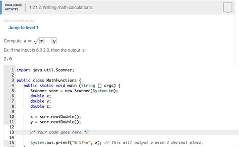 solved compute z ∣x∣−∣y∣ ex if the input is 6 02 0 then