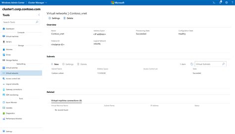 テナントの仮想ネットワークを管理する Azure Local Microsoft Learn