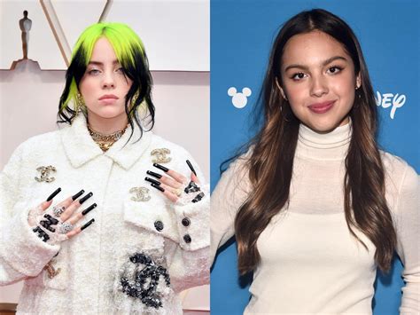 Billie Eilish Olivia Rodrigo Share Hugs After Happier Than Ever Release