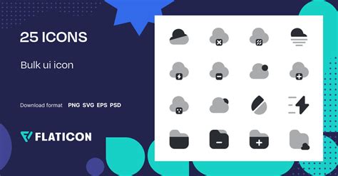 Bulk Ui Icon Icon Pack Grey 25 Svg Icons