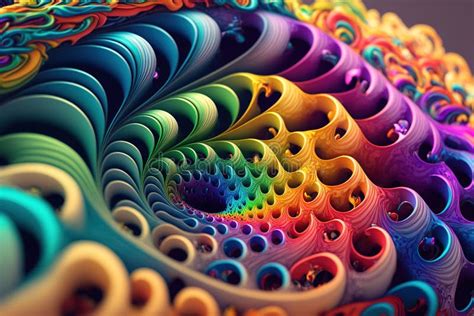 Abstract Colorful 3d Background Generative Ai Stock Illustration Illustration Of Wallpaper