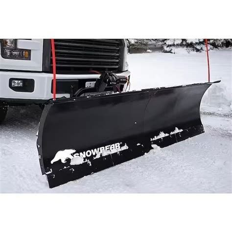 Snowbear By Marlon Aval8219 82x19 In Universal Snow Plow With Wireless