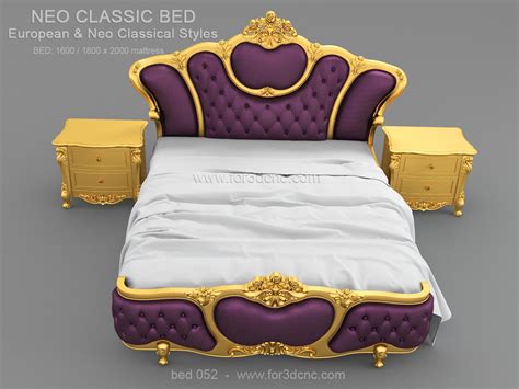 Bed 052 Stl 3d Model For Cnc 3d Stl Model For Cnc Stl Model