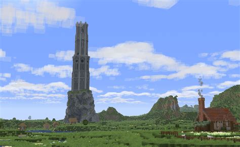 I Made A Tower Inspired By Divine Tower In Elden Ring Rminecraftbuilds