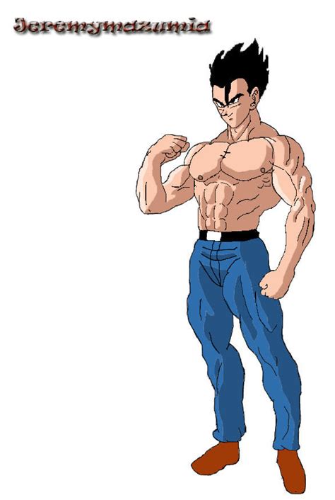 Looking Buff Gohan By Jeremymazumia On Deviantart