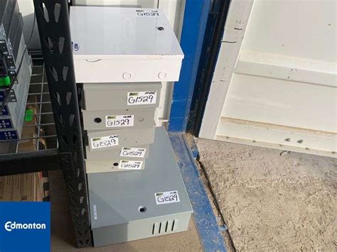 Assorted Junction Boxes Qty 7 Michener Allen Auctioneering Ltd