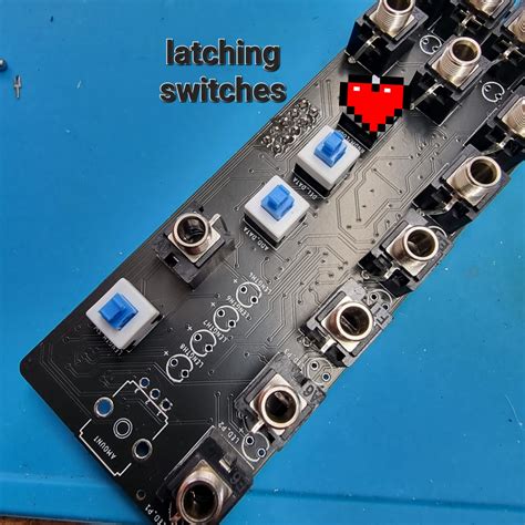 St Modular Serial Shift Register Sequencer 8 Hp Pusherman