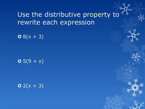 The Distributive Property - ppt download