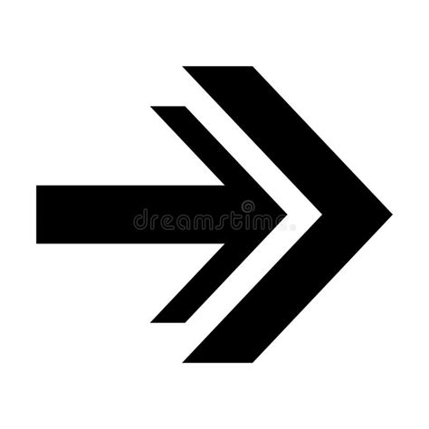 Arrow Icon Modern Simple Arrow Or Cursor Directional Arrow Flat Style Isolated On White