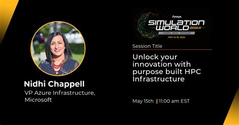 Ansys Cloud On Linkedin Simulationworld2024 Cloud Hpc Ansys Microsoft Microsoftazure
