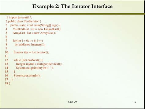 Ppt Java Collections Framework Interfaces Powerpoint Presentation