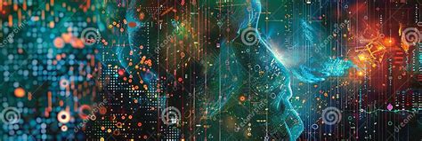 A Colorful And Dynamic Abstract Visualization Representing Big Data Information Streams And