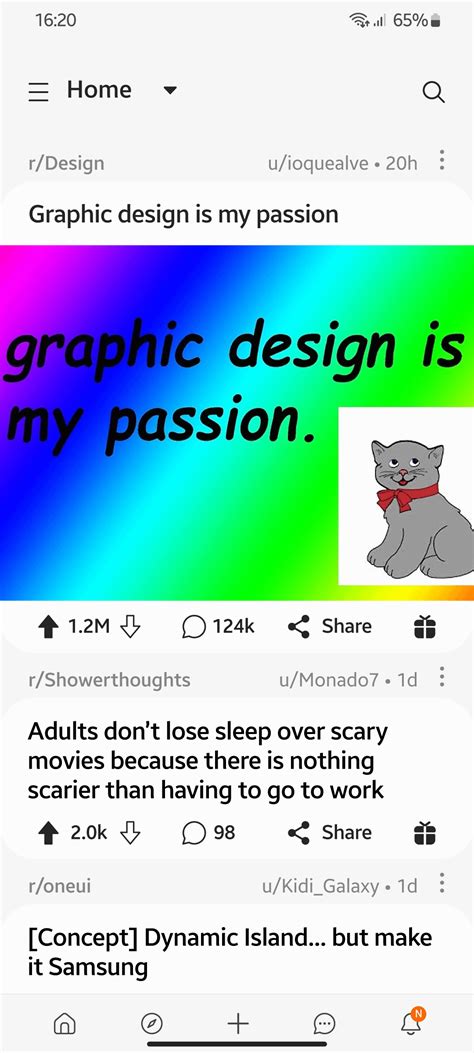 Concept What If Reddit Looked Like One Ui Roneui