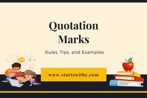 Mastering Quotation Marks Rules Tips And Examples