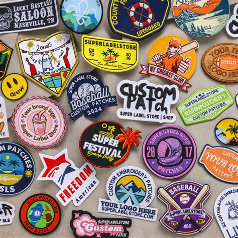 Custom Jacket Patches Super Label Store