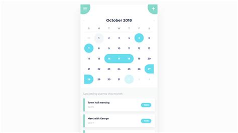 40 CSS Calendars