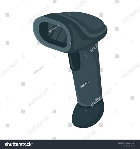 Qr Code Scanner Drawing Barcode Scanner Stock Vector Royalty Free Shutterstock