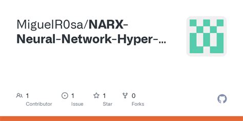 github miguelr0sa narx neural network hyper parameter tuning and