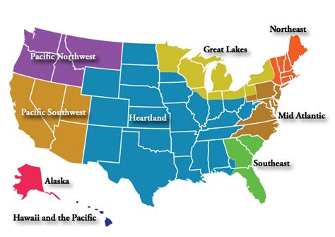 Us Pacific Northwest Region
