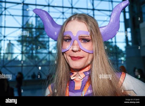 Cosplayer Ashley From Bloomfield N J Is Dressed As Mount Lady From My Hero Academia For New