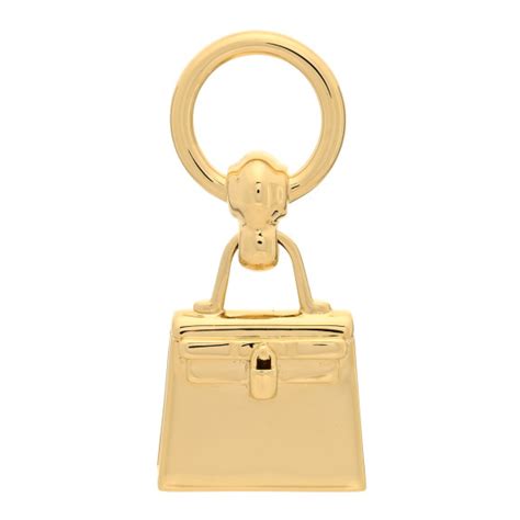 Hermes Permabrass Mini Kelly Twilly Ring 1157983 Fashionphile