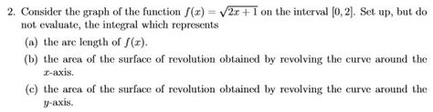 solved consider the graph of the function f x squareroot