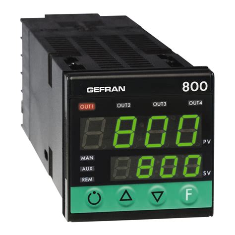 Gefran 800 User Manual Pdf Download Manualslib